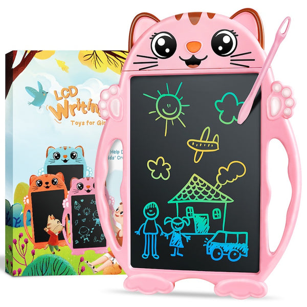 Imagine LCD Doodle Tablet 8.5 Inch Screen - Cat Pink | Mega Morning ...